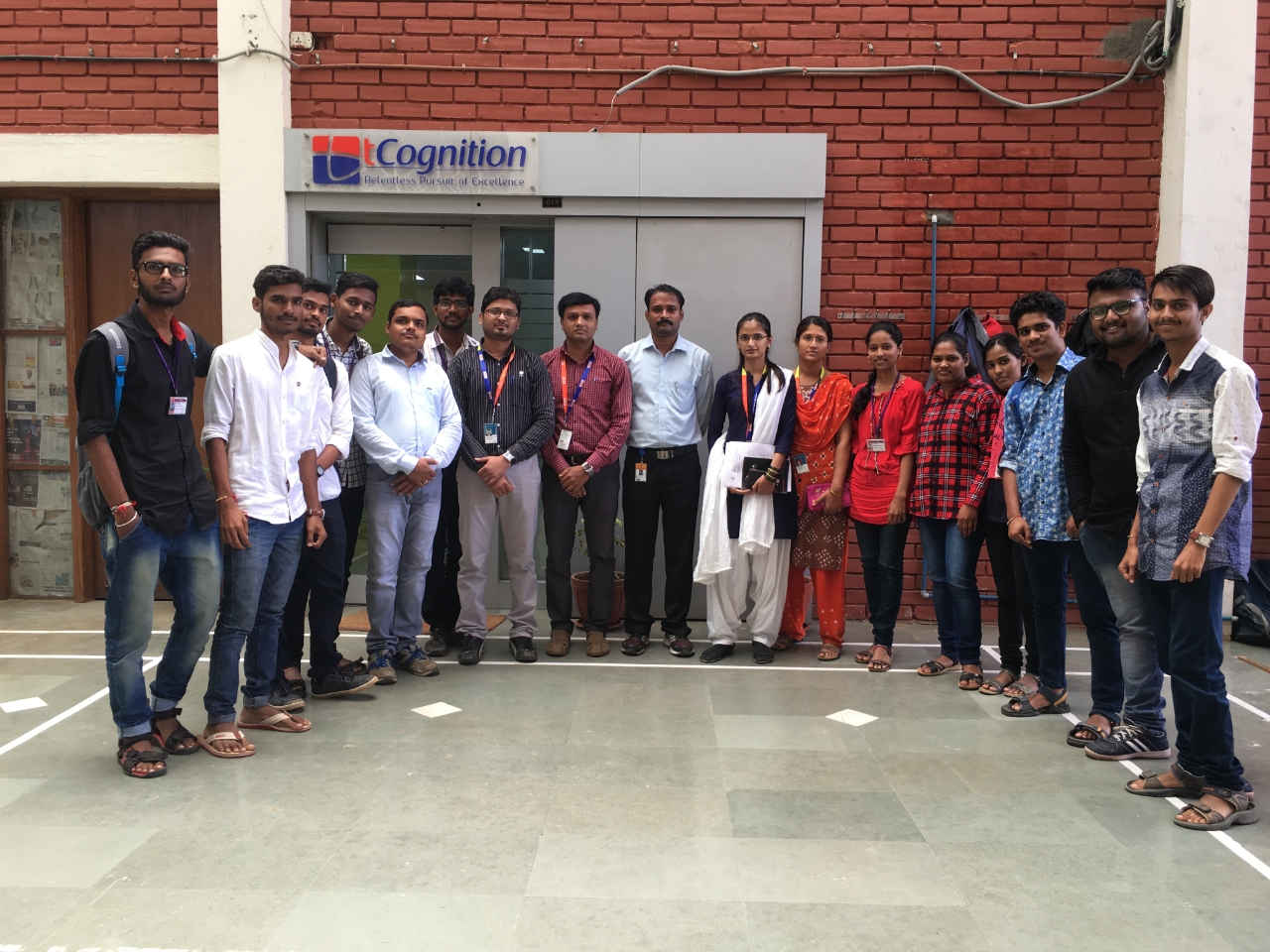 Industrial Visit at tCognition Inc., Kolhapur on 5th Sept. 2018 of TE ...